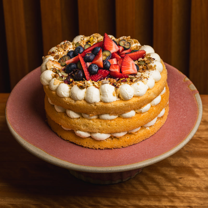 Glamorous Victoria Cake (Egg Free)